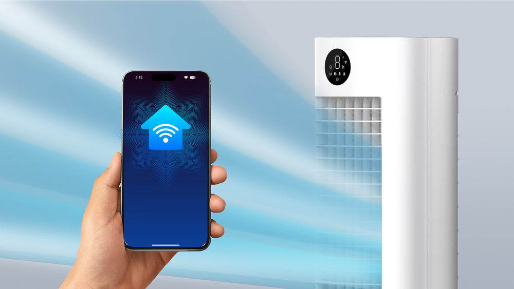 8L Smart Air Cooler with Ionizer | Smart WIFI Control, Ionizer & Longe ...