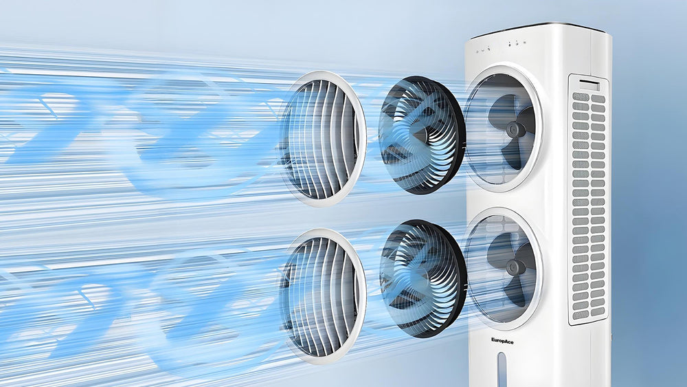 10L Air Cooler with Ionizer| Powerful Airflow with Vortex fan blades ...