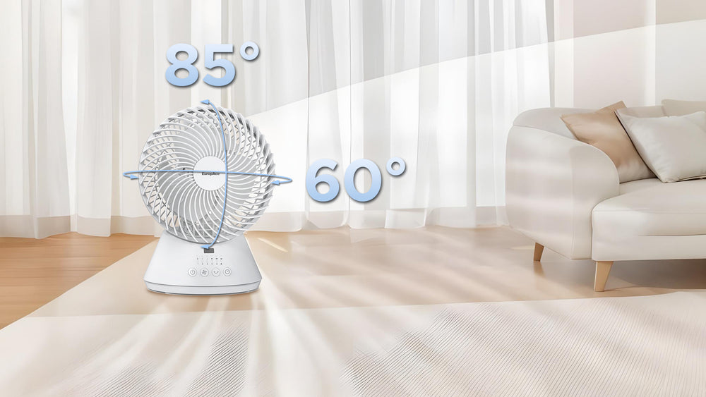 6" Deluxe BLDC Desk Fan | EDF5631D – EuropAce