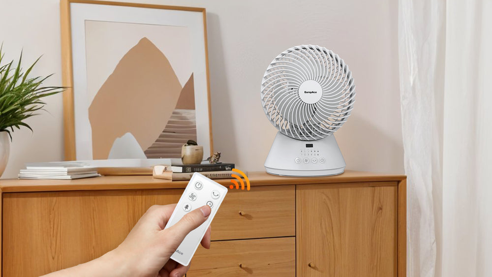 6" Deluxe BLDC Desk Fan | EDF5631D – EuropAce