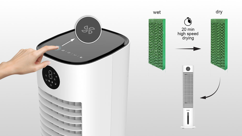 8L Smart Air Cooler with Ionizer | Smart WIFI Control, Ionizer & Longe ...