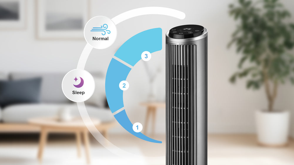 40" Tower Fan | ETF1102D – EuropAce