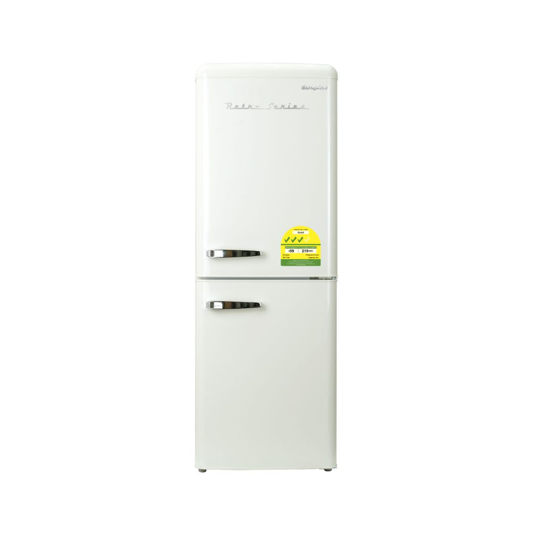 170L Retro 2 Door Bottom Mount Fridge | No-Frost, Fast Freeze, Fast ...