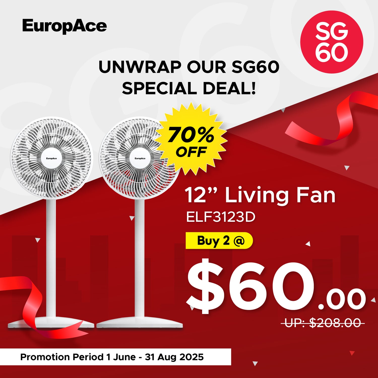 EuropAce Living Fan