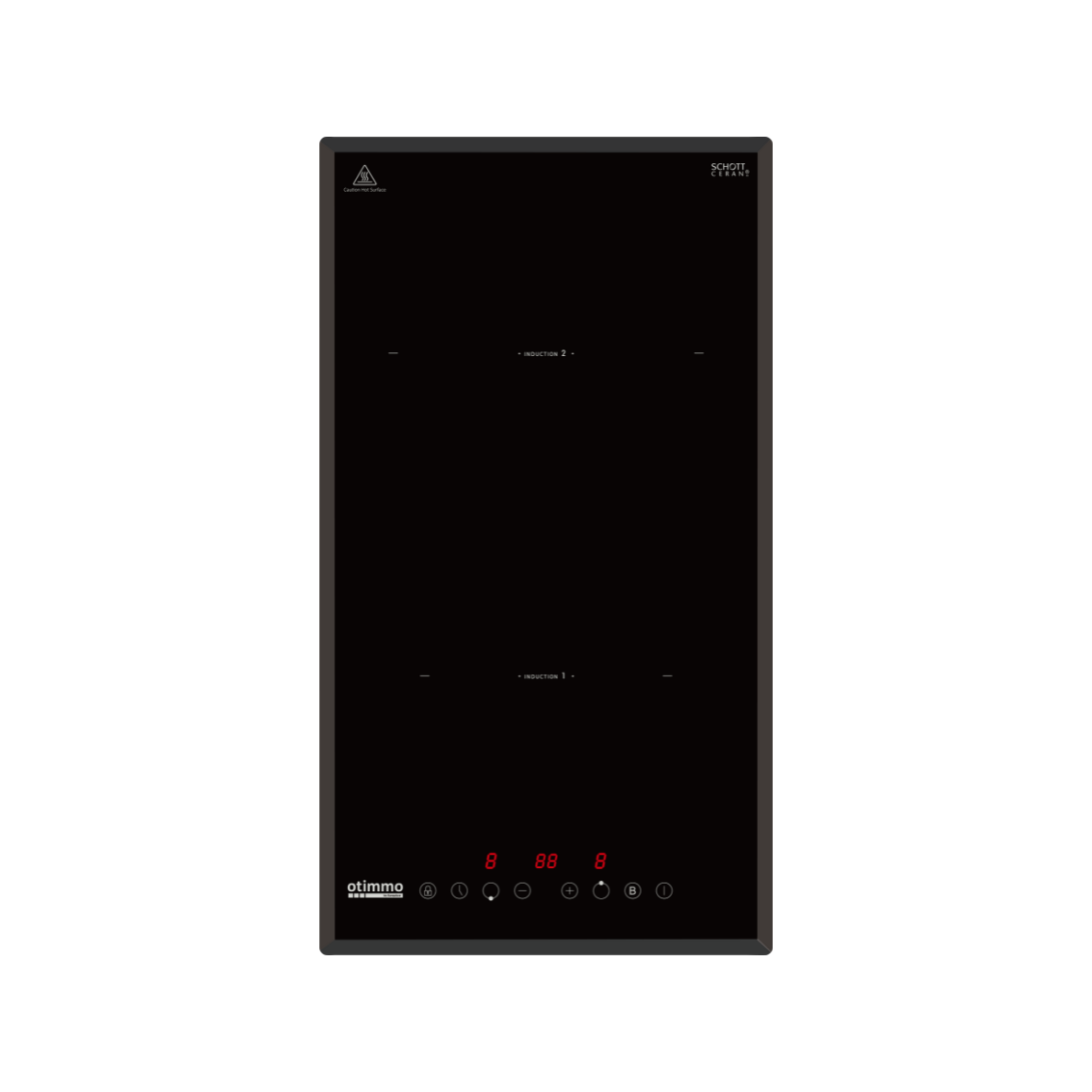 7 Series 30cm Domino Induction Hob | Built-In Installation, 13 Amp Plug ...