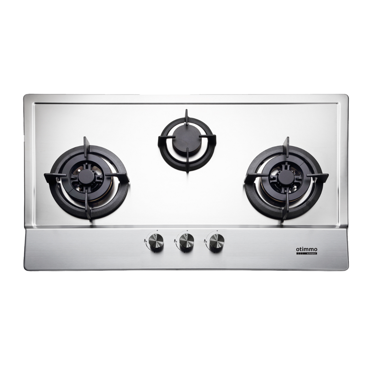 90cm Built-In Stainless Steel Gas Hob (3burner) | Built-In Installation ...