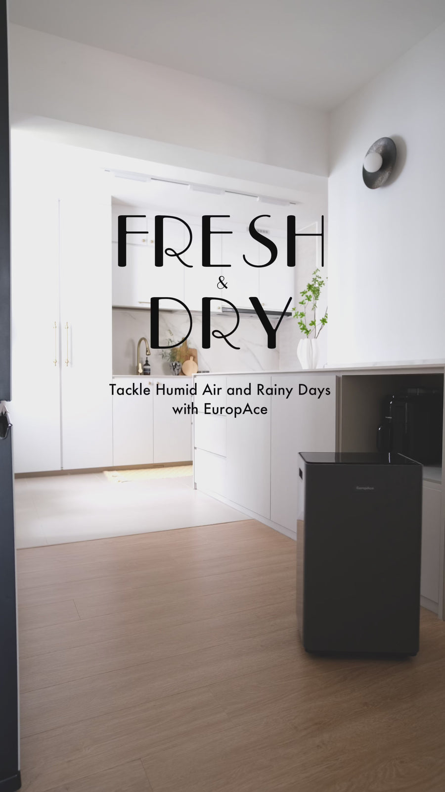40L Smart DC Dehumidifier + Shoe Dryer + Laundry Dryer (5-IN-1 ...