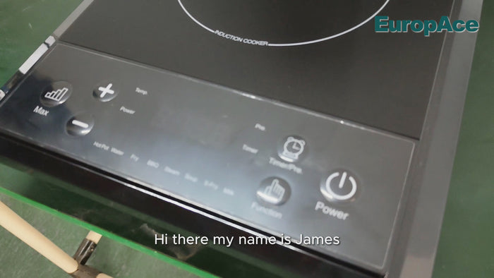 2000W Portable Induction Cooker | Crystal Glass Cooktop, Perfect for ...